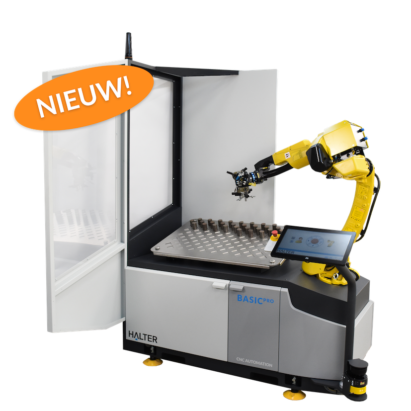 Which Halter robot fits your CNC machine